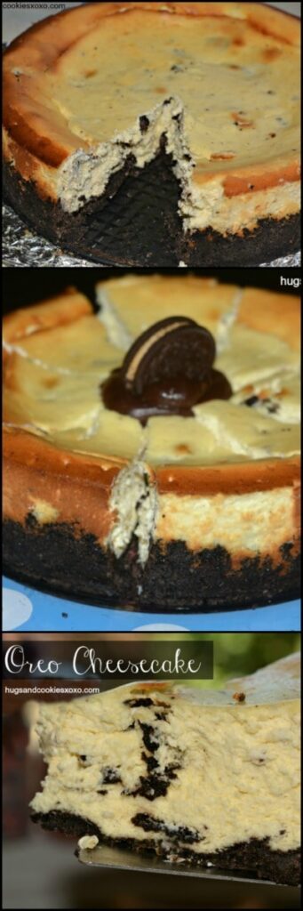 Oreo Cheesecake - Hugs and Cookies XOXO