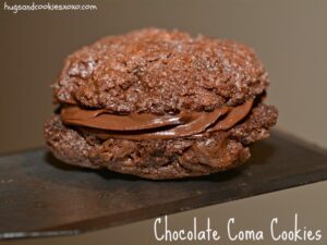 Chocolate Coma Cookies - Hugs and Cookies XOXO