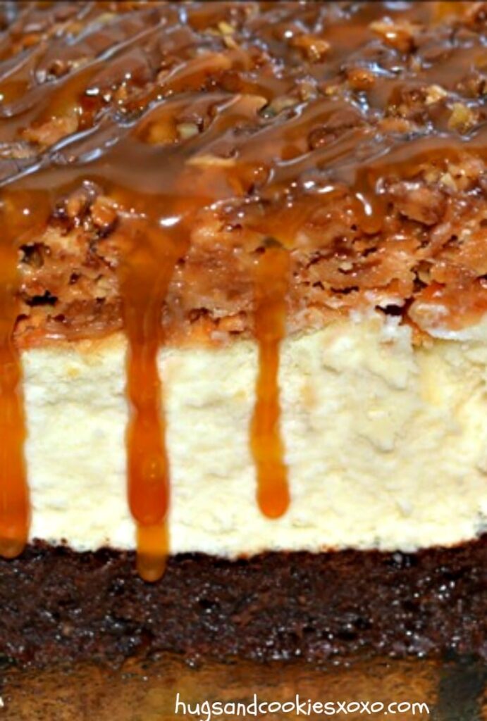 Samoa cheesecake