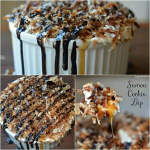 Samoa Cookie Dip - Hugs and Cookies XOXO