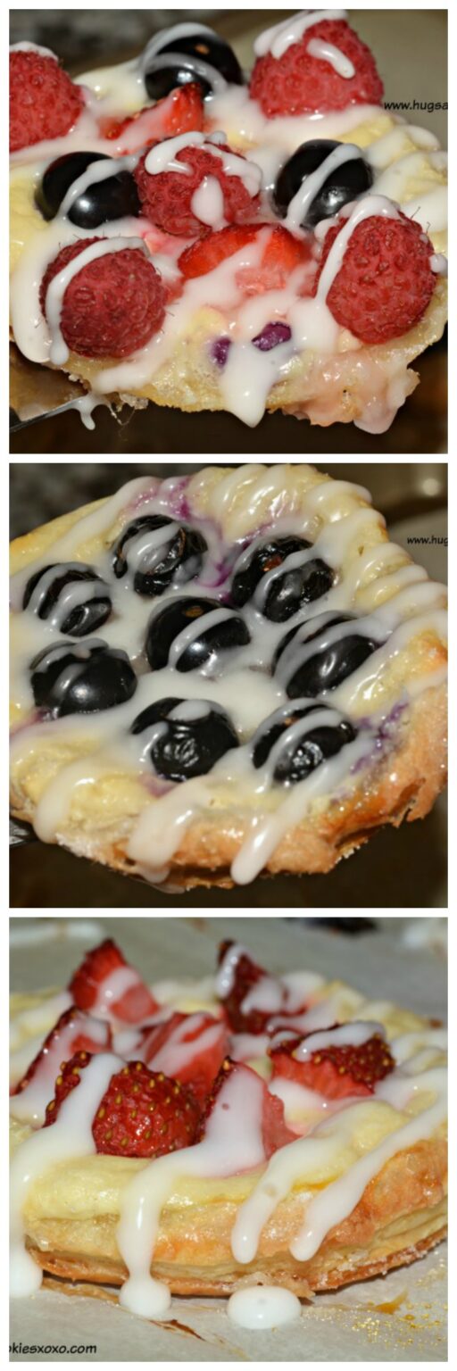 Cream Cheese Fruit Pastries - Hugs and Cookies XOXO
