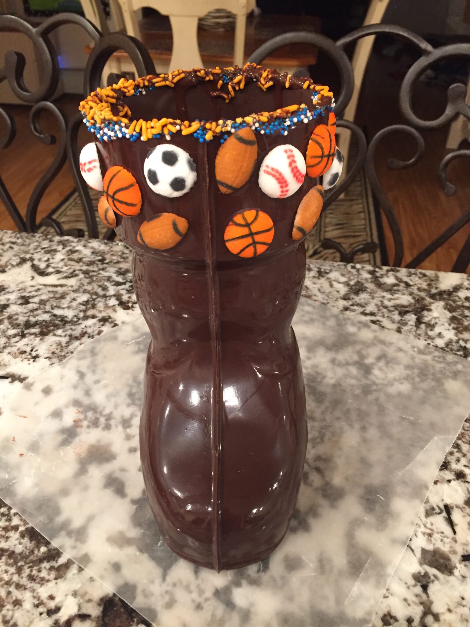 chocolate boot