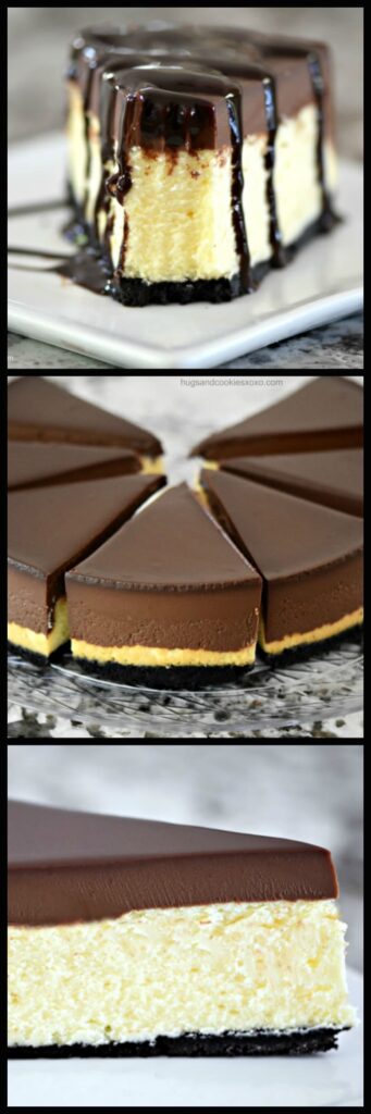 Ganache Cheesecake with Strawberries