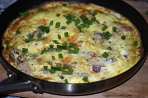 Turkey and Cheese Frittata