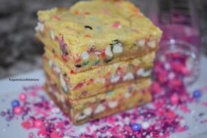 Sprinkle Gooey Bars