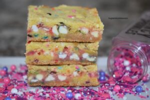Sprinkle Gooey Bars