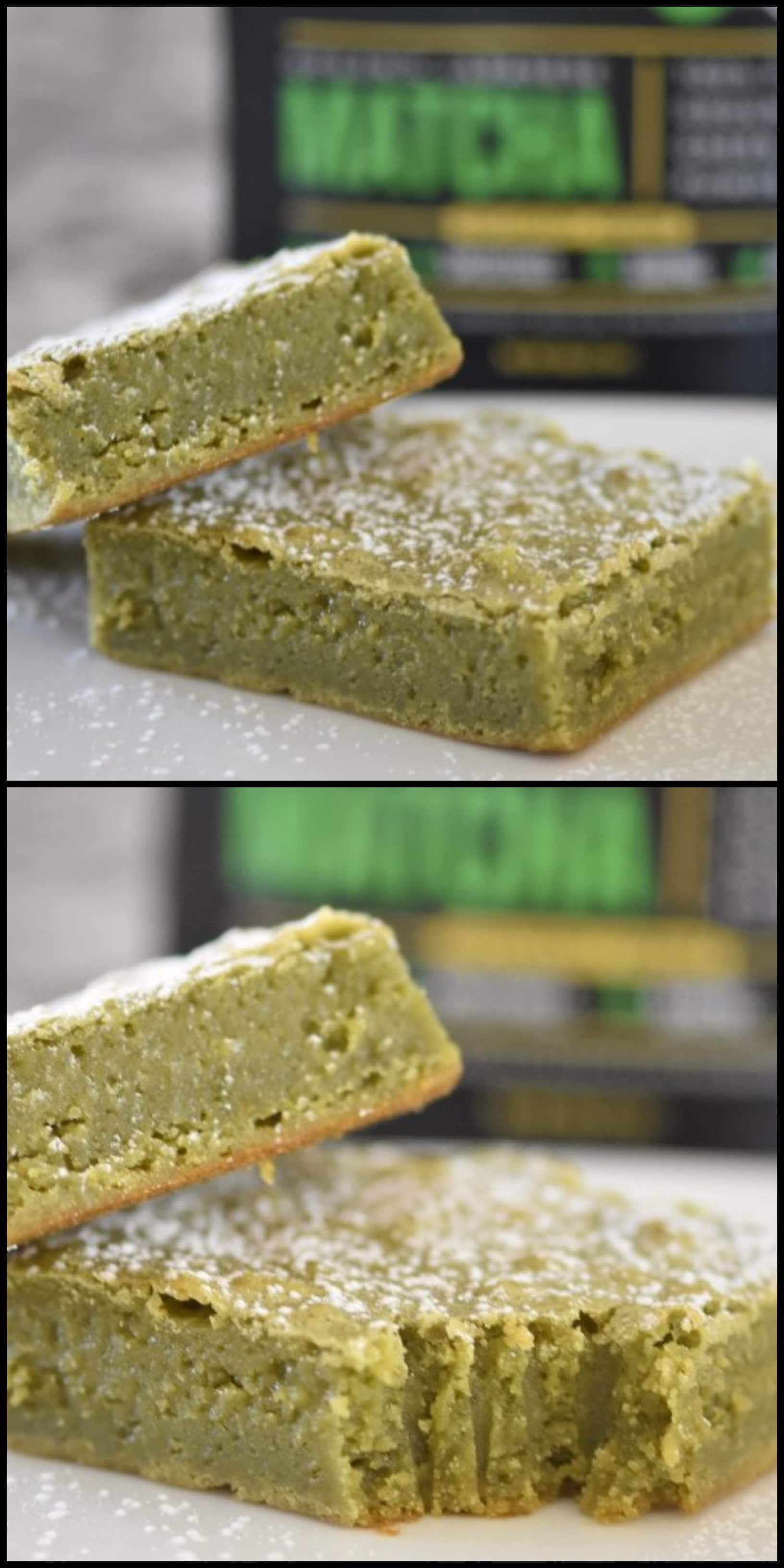 matcha brownies