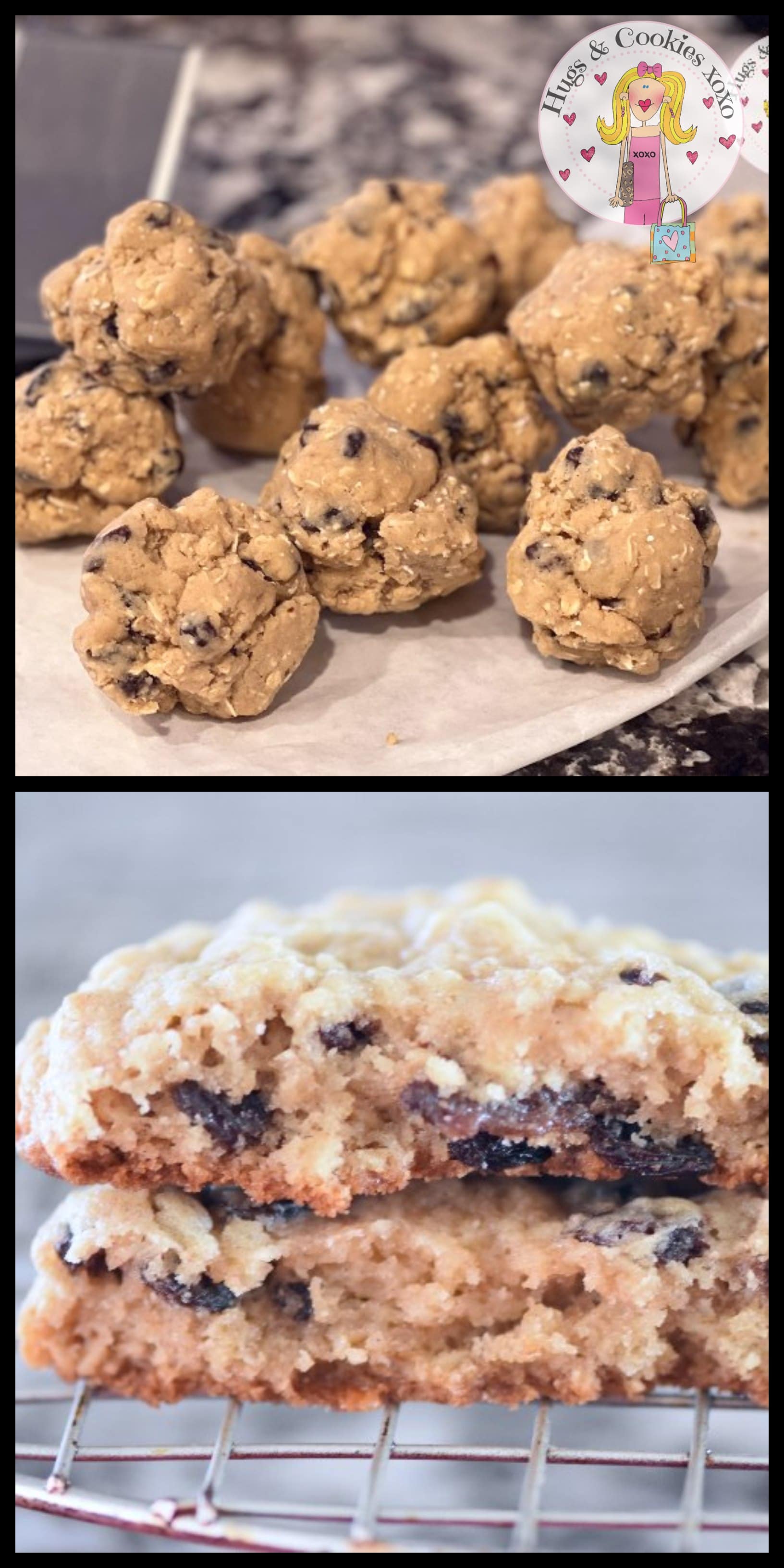 Jumbo Oatmeal Raisin Cookies