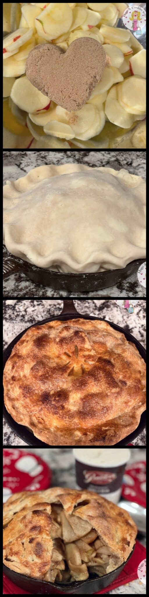 Cast Iron Skillet Apple Pie