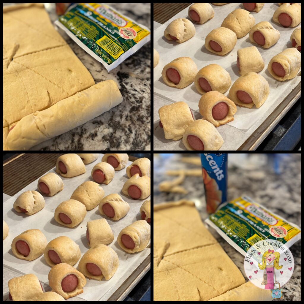 mini hot dogs
