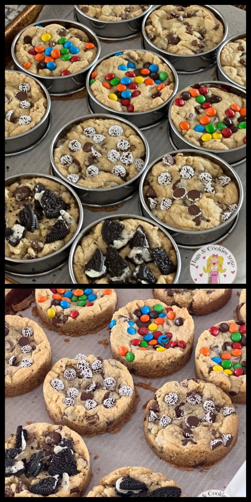 Deep Dish Chocolate Chip Cookies
