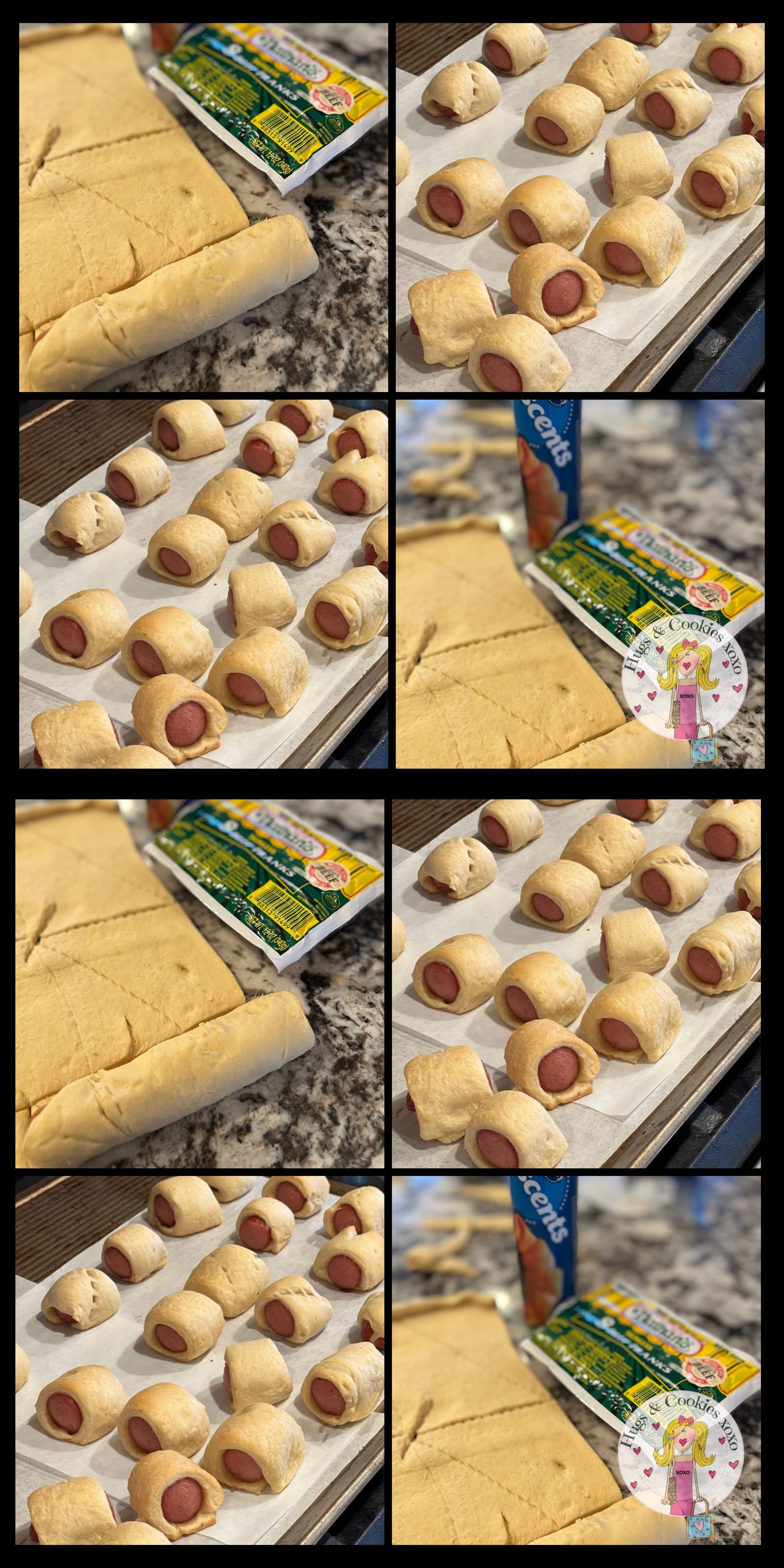 mini hot dogs